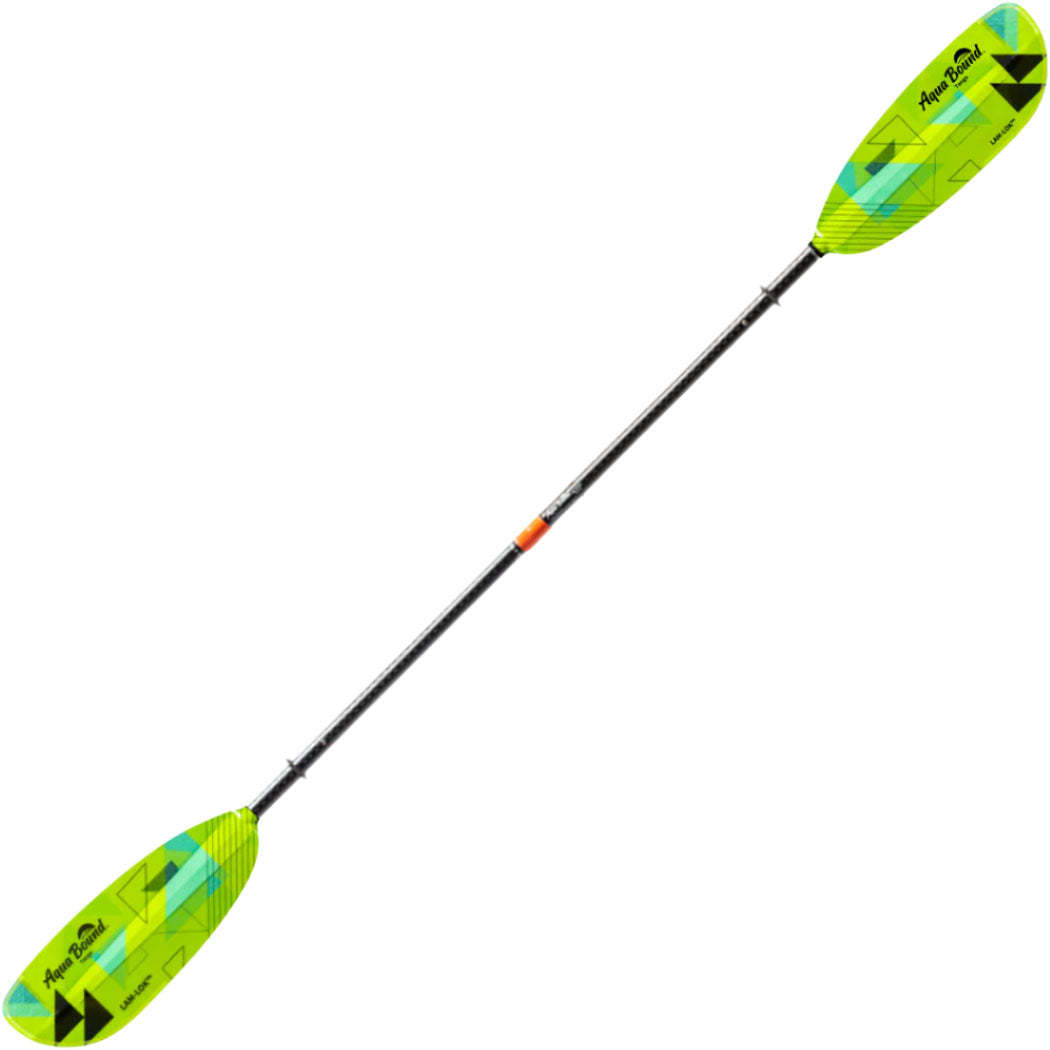 Aqua Bound Tango Fiberglass Straight Shaft Posi-Lok 2-Piece Kayak Padd
