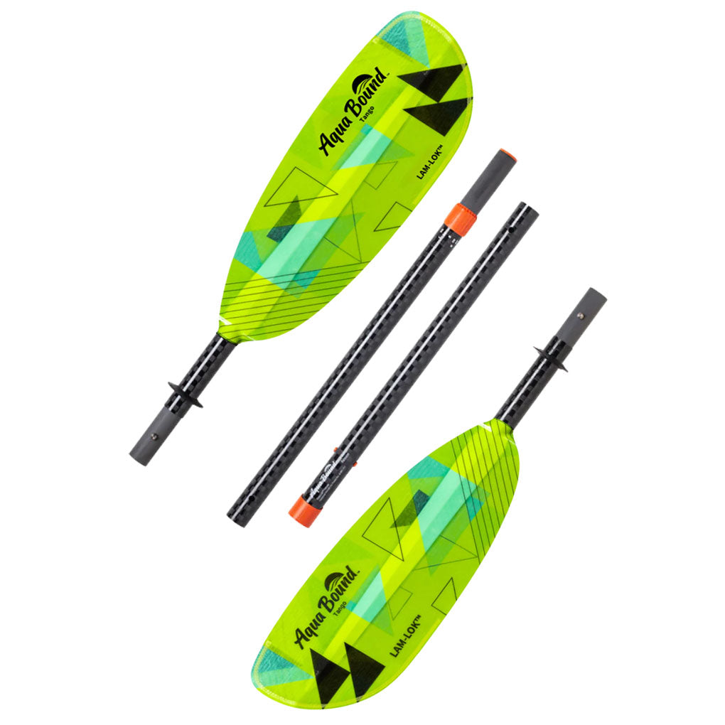 Aqua Bound Tango Fiberglass Straight Shaft Posi-Lok 4-Piece Kayak Padd
